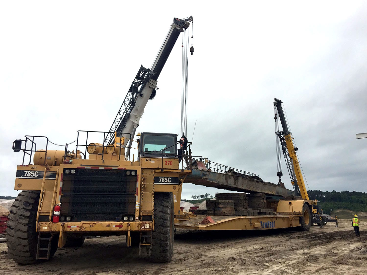 Recent Job Photos | BOSS Crane & Rigging