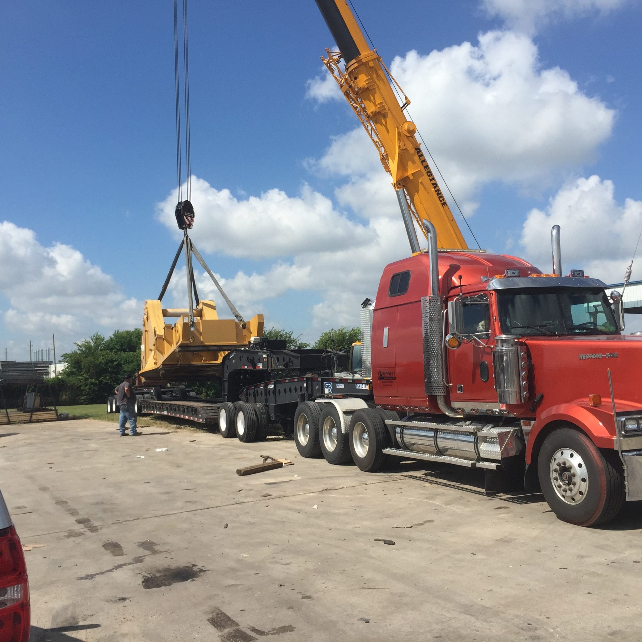 Recent Job Photos | BOSS Crane & Rigging